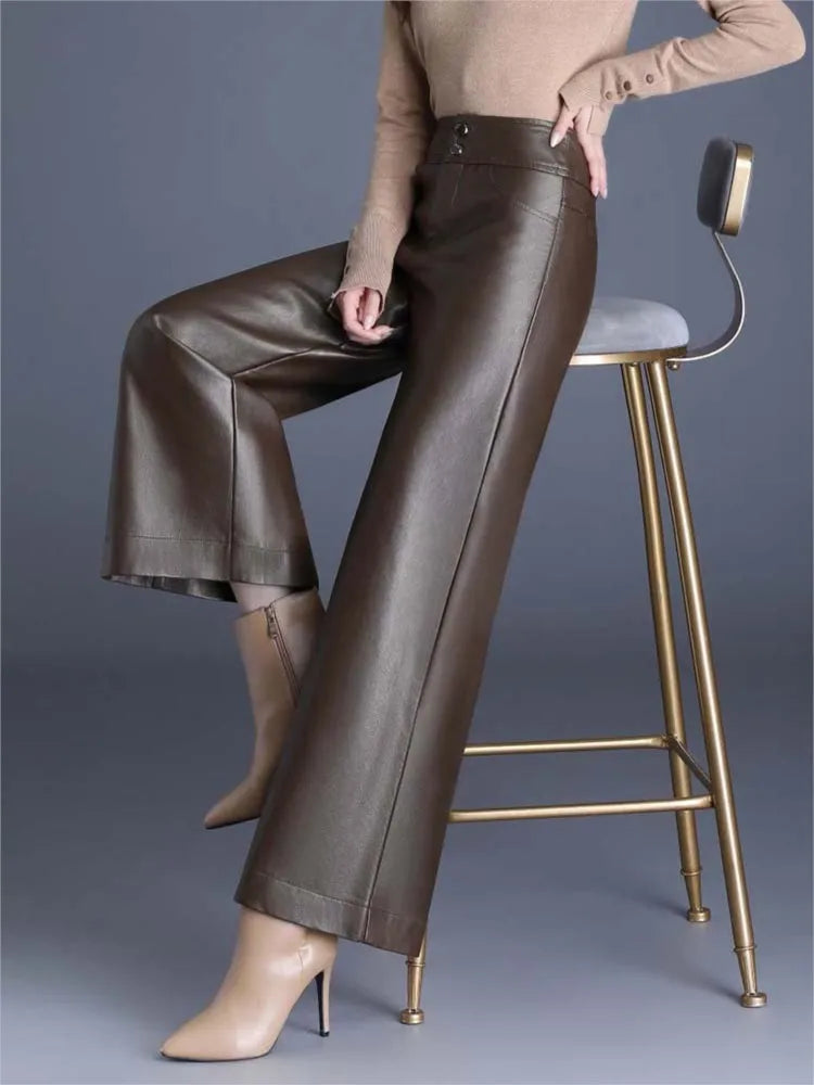 ZUZK Vegan Leather Pants – Nord Wave
